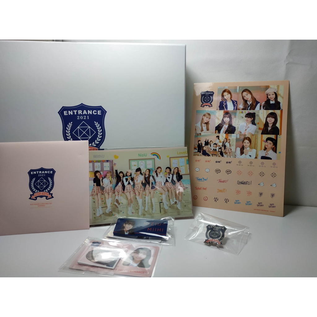NiziU SEASON'S GREETING's2021 官方周邊 JYP 周邊 現貨【A220535】 | 蝦皮購物