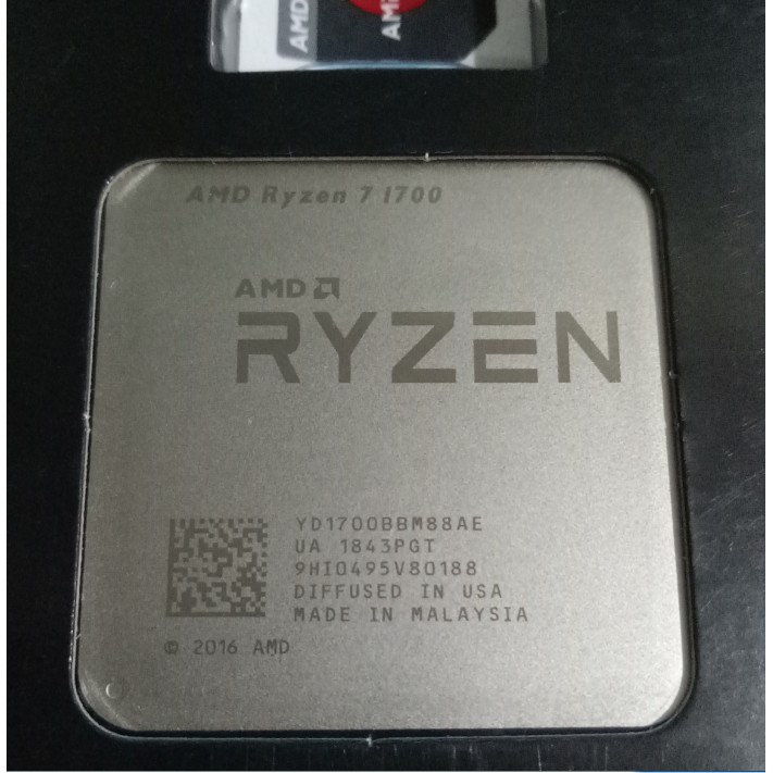 r7 1700 AMD Ryzen 7 1700 (現貨) | 蝦皮購物