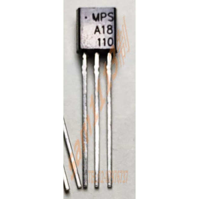113電晶體 MPSA18 TO-92 ON 0.2A 45V 低噪 A18 >>10個 | 蝦皮購物