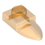 LEGO 樂高 49668 透明橘 透明黃 薄板牙型尖角 Plate 1x1 Tooth 6104016 6219769 | 蝦皮購物