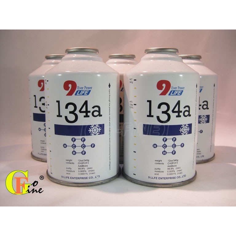 GO-FINE 夠好 台製R134冷媒車用冷媒~R12/R134冷媒 另有R12/R134冷凍油精加螢光劑 | 蝦皮購物