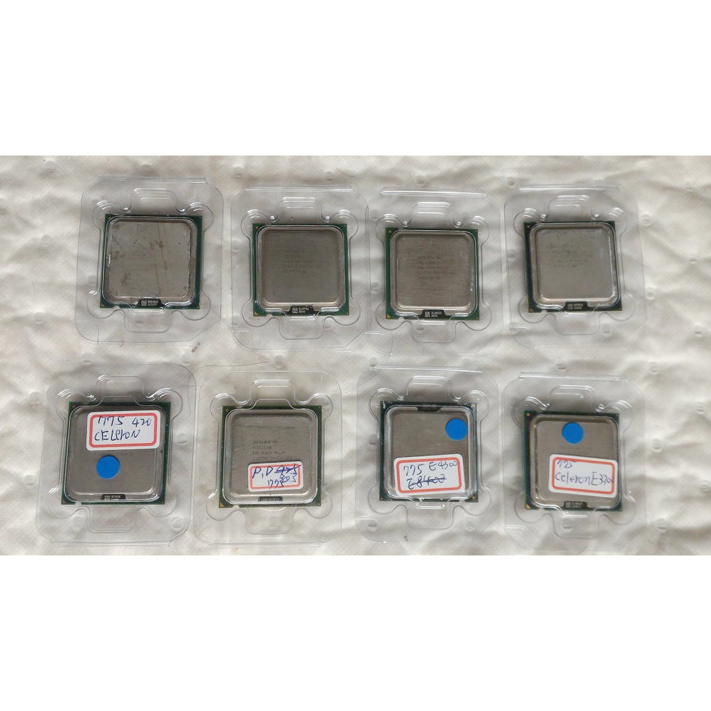 Socket 775 腳位 CPU E6300 E3300 E3400 E4300 Pentium Celeron D | 蝦皮購物