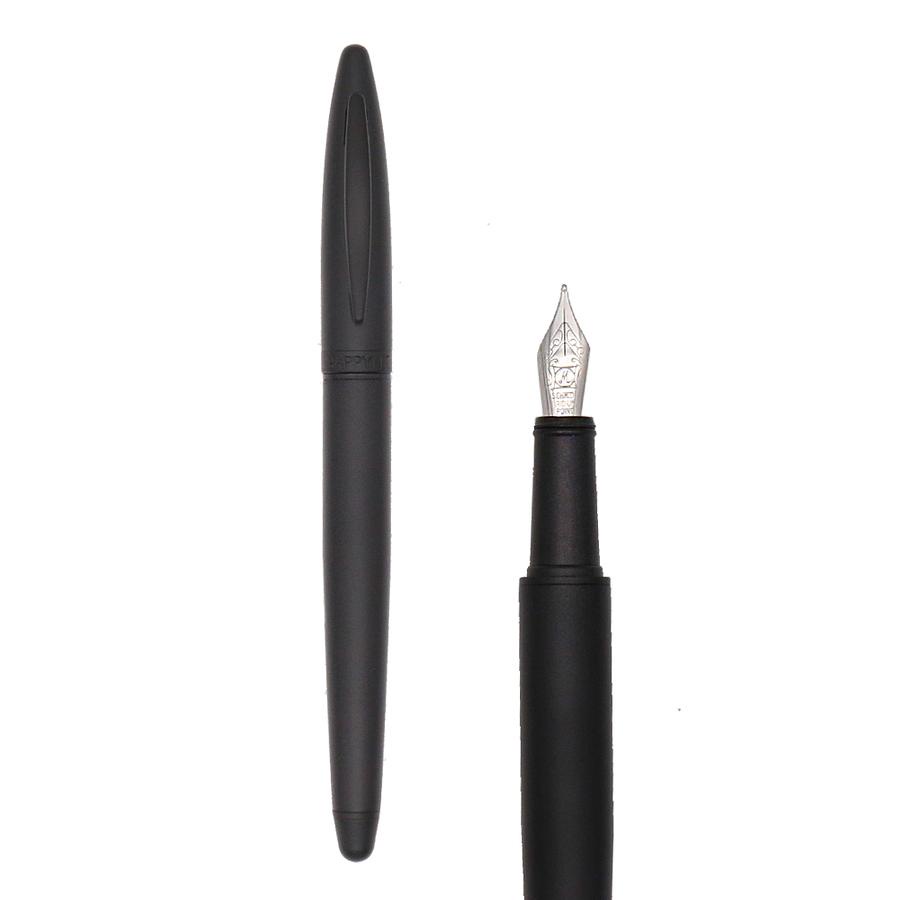 HAPPYMT開心鋼筆/ F細字尖/ 極黑款 eslite誠品 | 蝦皮購物