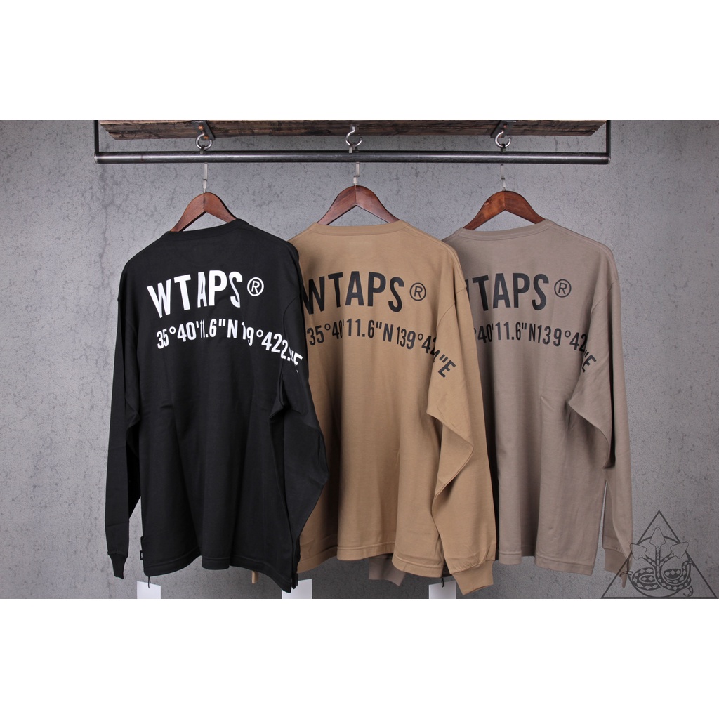 【HYDRA】Wtaps Gps LS Cotton Tee 目錄 字體 文字 長T 秋冬 長袖【WTS163】 | 蝦皮購物