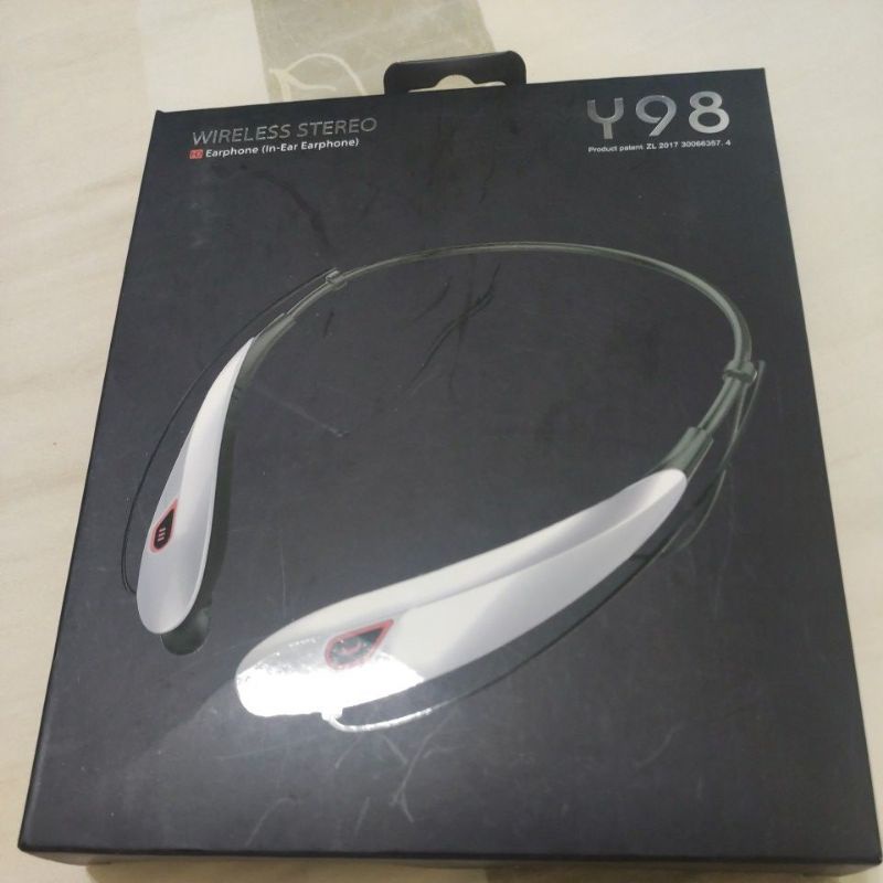 Y98運動掛脖真藍牙耳機（黑色） | 蝦皮購物