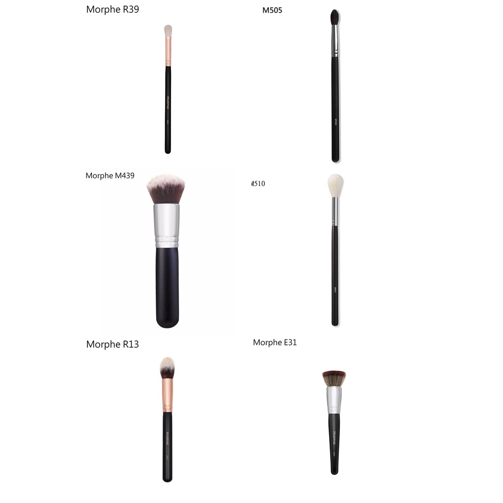 Morphe R13 提亮刷 Morphe E31粉底刷Morphe R39 MORPHE M505 眼影刷 M439 | 蝦皮購物
