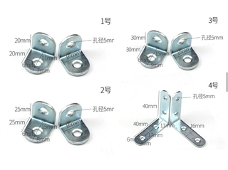 【singcoco】鍍鋅L型固定片 小圓角碼 L型內角鐵 L型板鐵 L內角鐵 固定鐵 直角角鐵 | 蝦皮購物