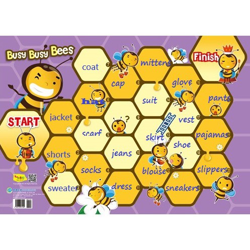 遊戲海報:Busy Busy Bees 忙碌蜜蜂 | 蝦皮購物