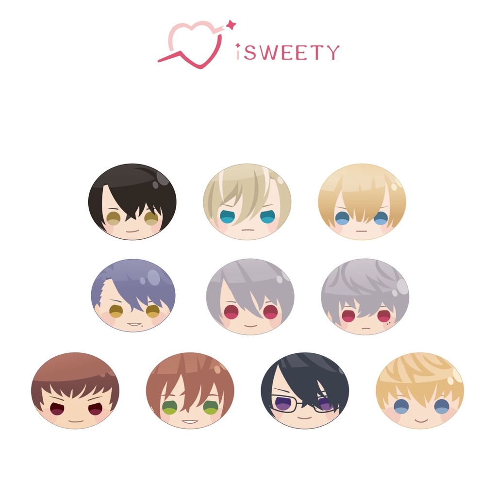 iSWEETY官方賣場 美男王子 超Q饅頭娃 單抽 | 蝦皮購物