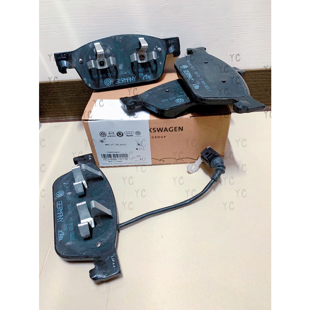 福斯 T5 T6 雙活塞 前碟 煞車來令片 來令片 前剎車片 煞車皮 7E0698151 | 蝦皮購物