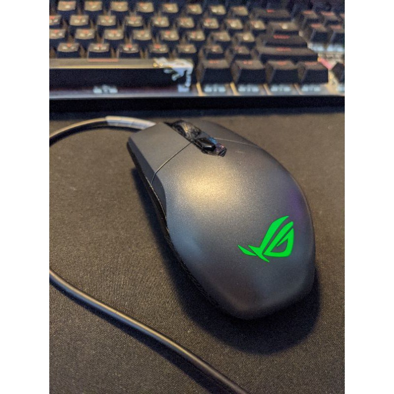 Rog strix impact RGB 滑鼠 | 蝦皮購物