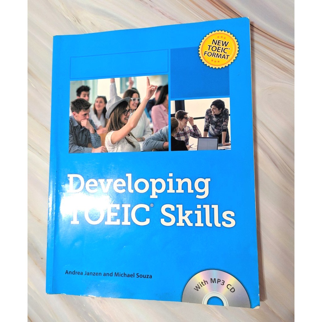 【二手書】Developing TOEIC Skills 英文課本 附CD 致理科技大學用書 | 蝦皮購物