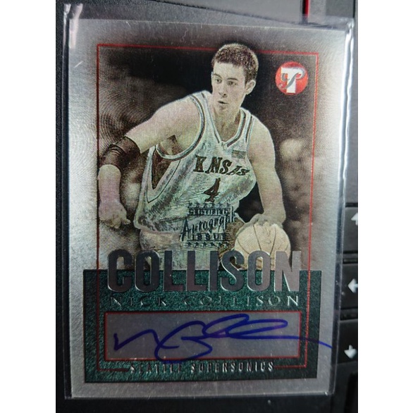 NBA 籃球 TOPPS PRISTINE NICK COLLISON 簽名 球員卡 | 蝦皮購物