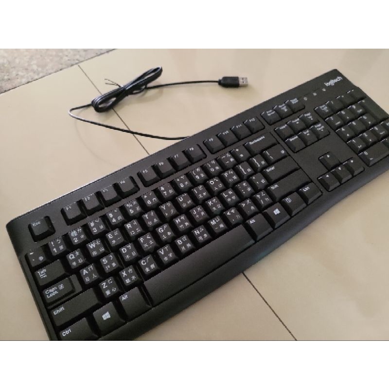 羅技鍵盤 K120 有線鍵盤 Logitech | 蝦皮購物