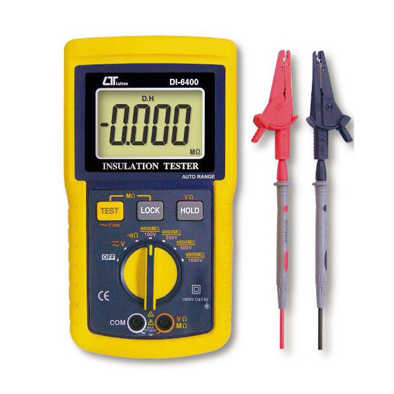 【WILLY STORE】Lutron DI-6400 絕緣阻抗測試計 高阻計~ 專業電錶儀器~ | 蝦皮購物