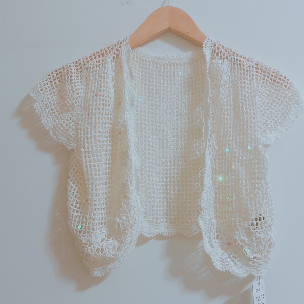 全新吊牌還在 專櫃精品免運 Long Lin龍霖米白色短袖外套/原價4780/3折$1434 | 蝦皮購物