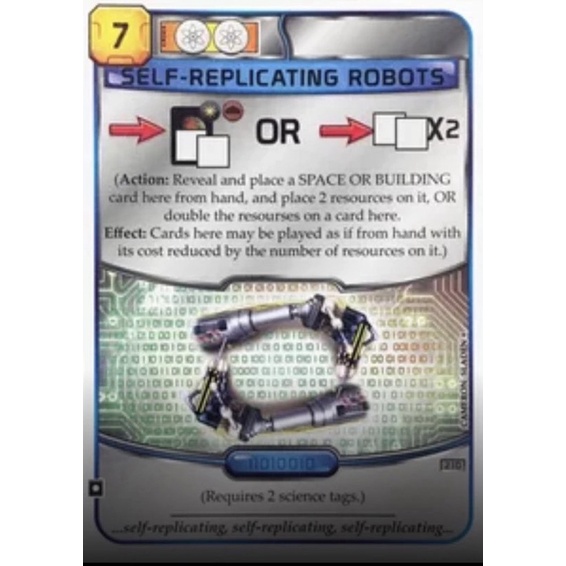 Terraforming Mars (Self Replicating Robots Card) | 蝦皮購物