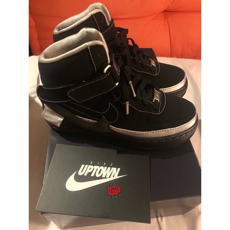 紐約限定 Nike Air Force high rox brown 增高高筒 | 蝦皮購物