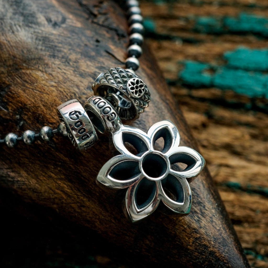 高端美國銀飾 GoodArt HLYWD 搭配神器 BIG RONDELS 花式隔珠 | 蝦皮購物