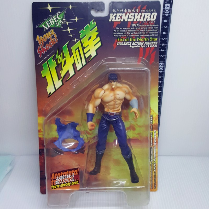 《日版》 KAIYODO 1999 北斗神拳 199X 世紀末救世主 拳四郎 KENSHIRO 海洋堂 XEBEC 吊卡 | 蝦皮購物