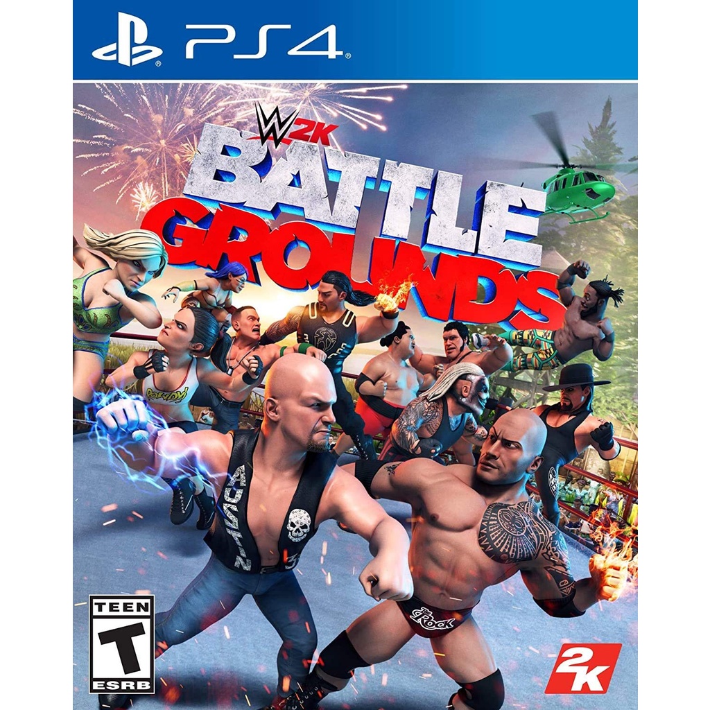 【艾達電玩】全新未拆 Ps4 Wwe 2k 殺戮戰場 中文版 蝦皮購物