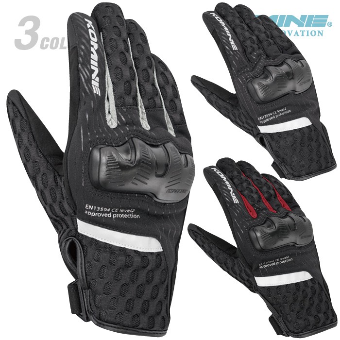 柏霖動機 台中門市日本 KOMINE GK-244 夏季防摔手套 CE2 透氣 | 蝦皮購物