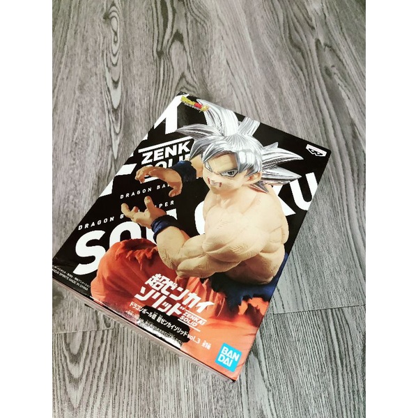 景品 日版 金證 BAN 七龍珠超 超ZENKAI SOLID VOL.3 孫悟空 自在極意功 | 蝦皮購物
