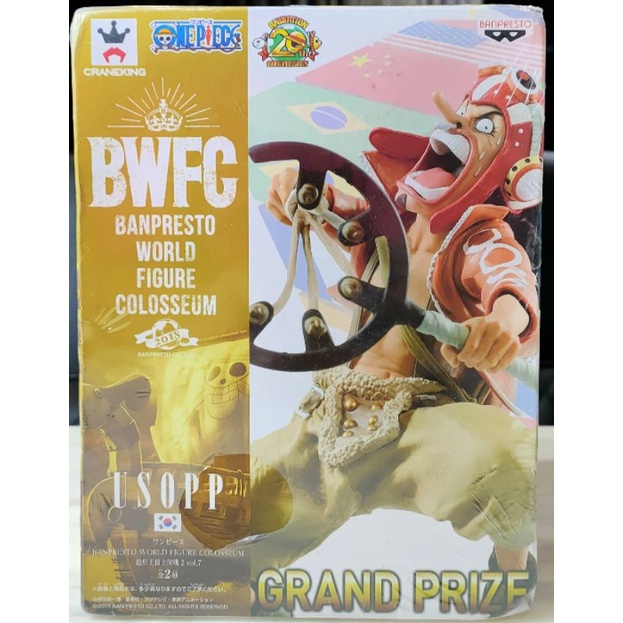 日版 金證 BWFC 世界大賽 造形王頂上決戰2 VOL.7 GRAND PRIZE 騙人布 烏索普 公仔 | 蝦皮購物