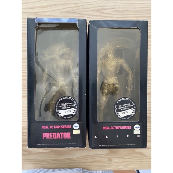 現貨 medicom real action series 終極戰士 predator 異形 alien 限定透體 | 蝦皮購物