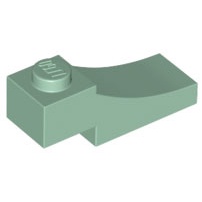 LEGO 樂高 沙綠色 Brick, Arch 1 x 3 Inverted 70681 | 蝦皮購物