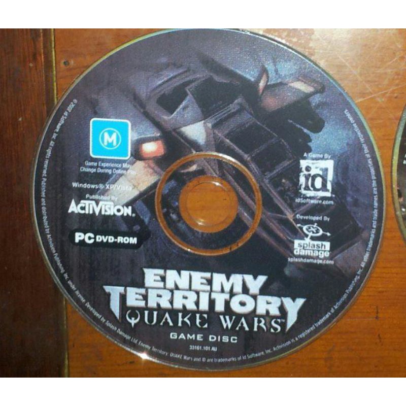 PC GAME--Enemy Territory雷神之戰--Quake Wars /2手 | 蝦皮購物