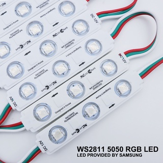 20pcs 12V WS2811 Led 模塊 3LEDs RGB Led 燈條 Dream Color IP65 防水 | 蝦皮購物