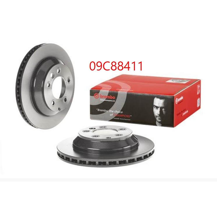 福斯 Touareg 奧迪 Q7 保時捷 凱燕 後 煞車碟盤 煞車盤 7L8615601C 09C88411 | 蝦皮購物