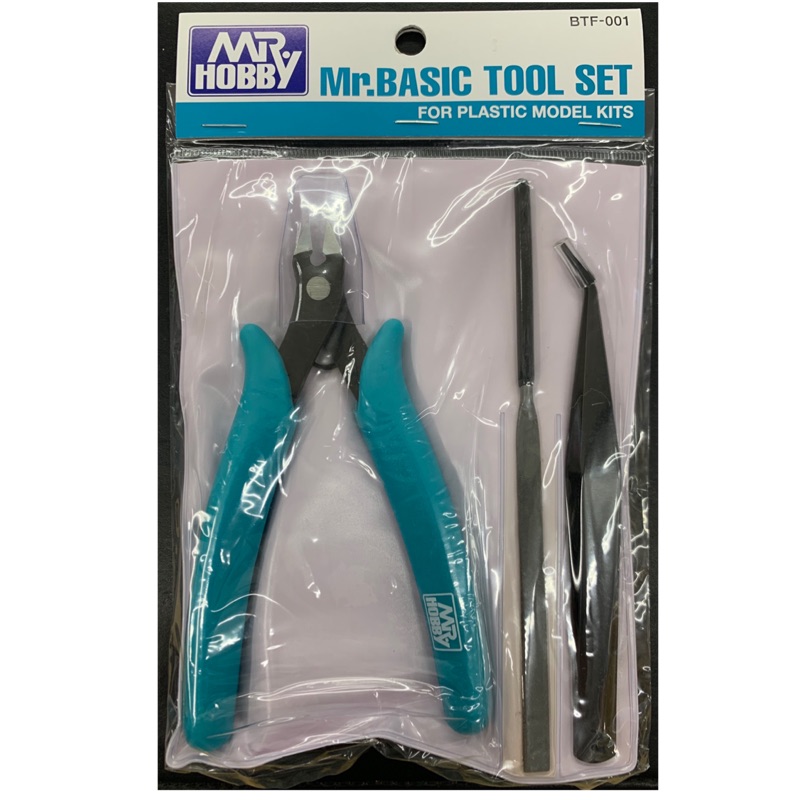 GSI GUNZE 郡氏 MR HOBBY MR.BASIC TOOL SET 組裝模型 工具組 斜口鉗 斜口剪 | 蝦皮購物