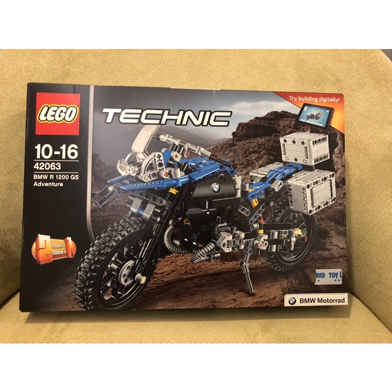LEGO 樂高 42063 TECHNIC系列 BMW R1200GS Adventure 全新未拆封 | 蝦皮購物