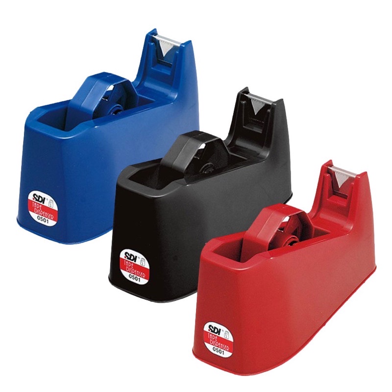 【倫倫文具】SDI手牌 膠台 膠帶台 桌上型 0501B 0501 0505B 0505 不挑色 大膠台 | 蝦皮購物