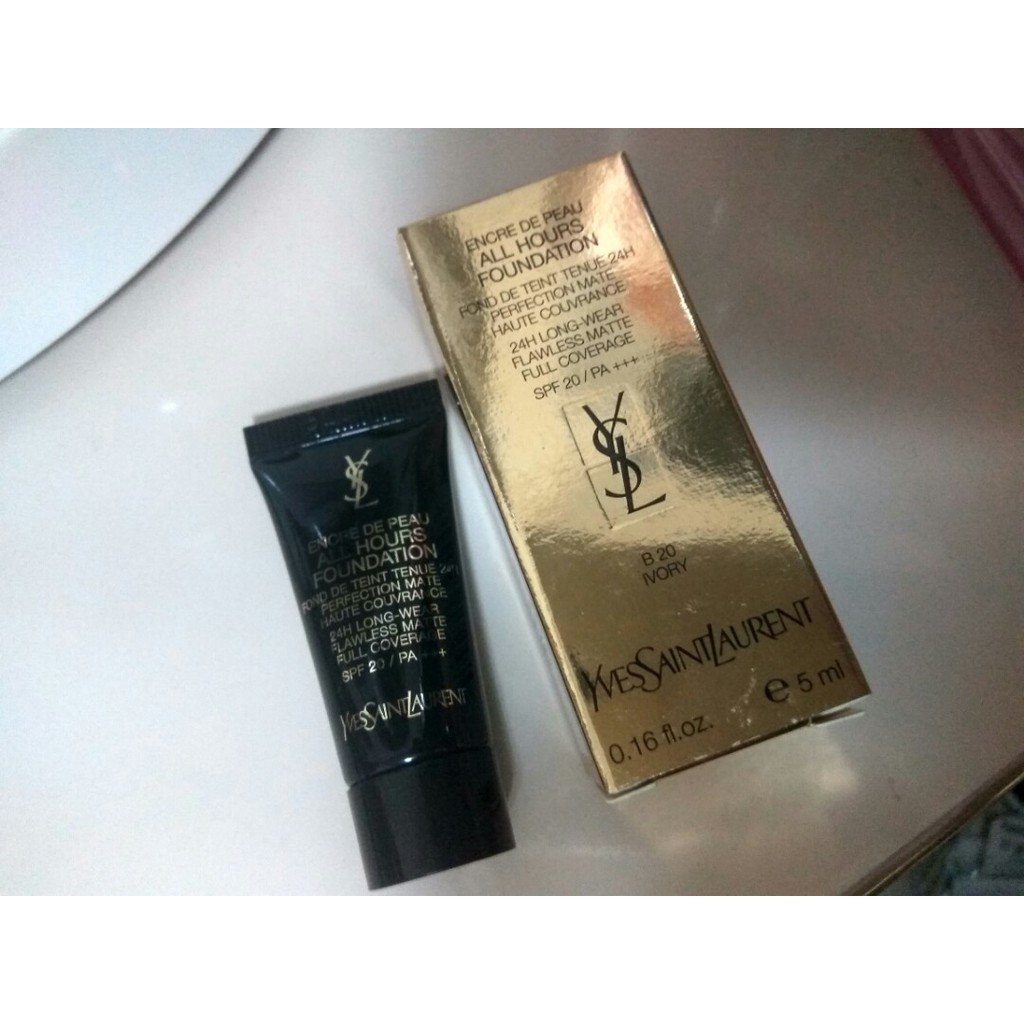 【全新】YSL恆久完美無瑕粉底B20小樣5ml | 蝦皮購物