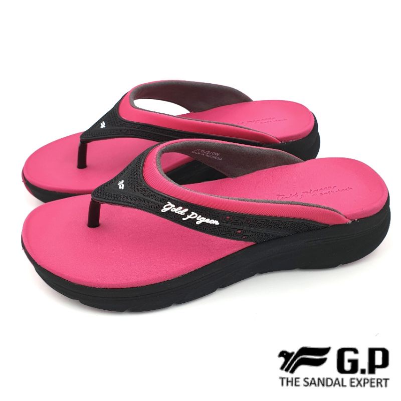 【MEI LAN】G.P 阿亮代言 (女) 輕羽緩壓 人字拖鞋 夾腳拖鞋 柔軟 止滑 G2270W 黑桃 另有灰色 | 蝦皮購物