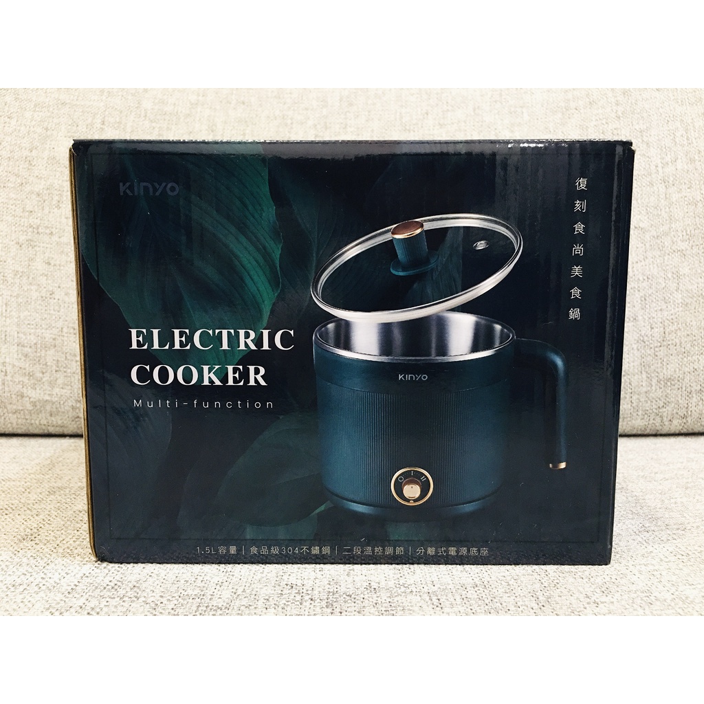 -MiNiEi 二手出清- 全新未拆封 KINYO 復刻食尚美食鍋 快煮鍋 綠色 1.5公升 FP-0873 | 蝦皮購物