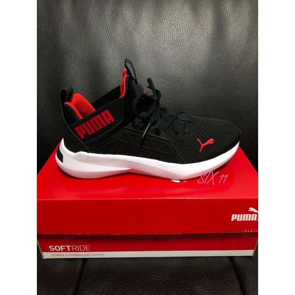 @SIX@PUMA Softride Enzo NXT Jr 流行休閒鞋 中大童 黑紅 195569-03 粉 04 | 蝦皮購物