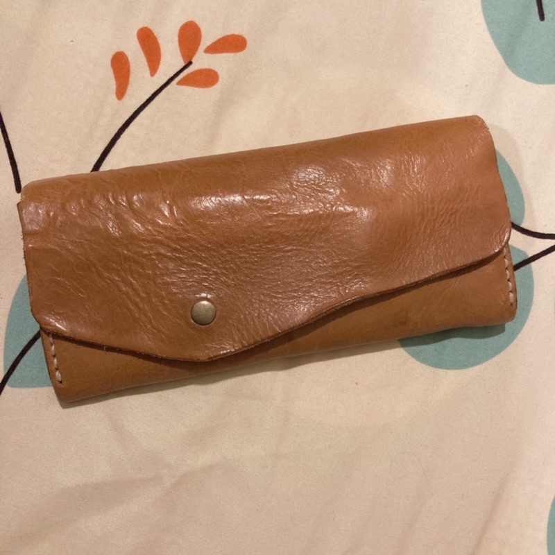 Figure 21 水洗感植鞣牛皮長夾 真皮 手工 Pinkoi figure21 | 蝦皮購物