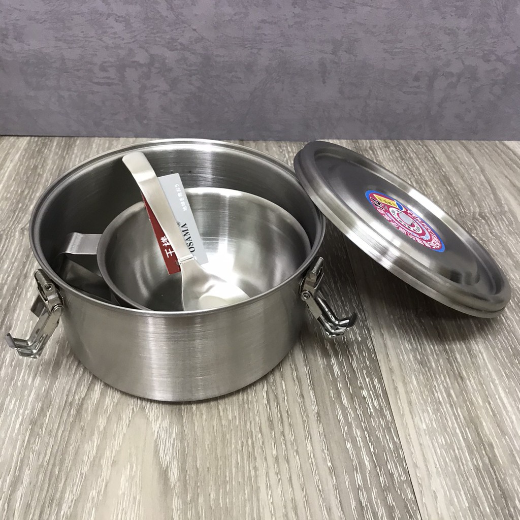 花媽 台灣製 PERFECT 極緻316雙層防漏便當盒-14cm +316 10cm湯碗+316台匙 學生便當組 | 蝦皮購物