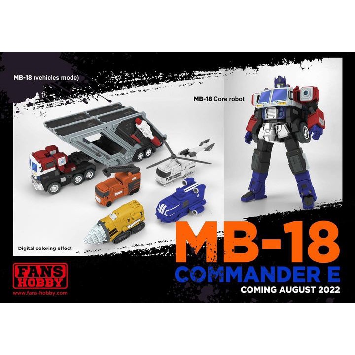 玩具聯合國★ 補貨 FansHobby MB-18 超連結 柯博文 MB18 | 蝦皮購物