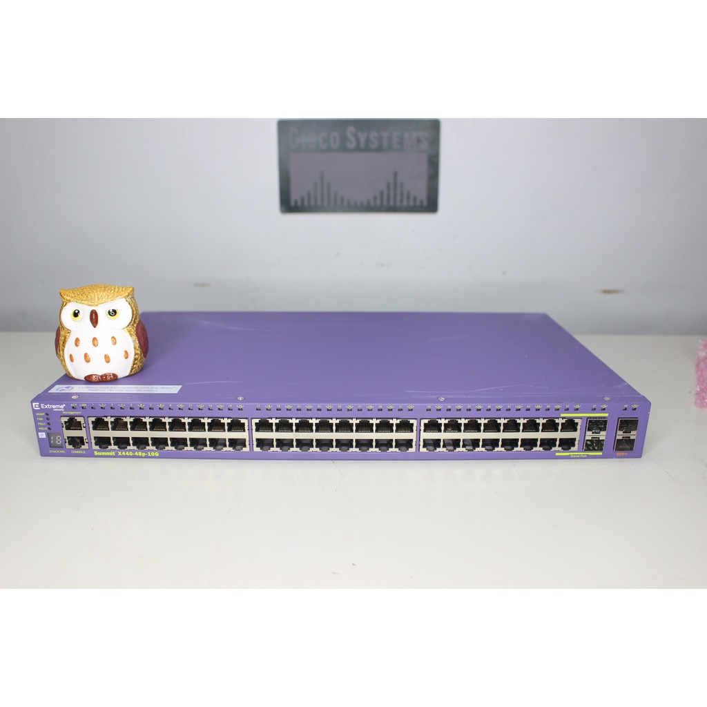 Extreme Summit X440-48P-10G 16510 48P PoE SFP+ | 蝦皮購物