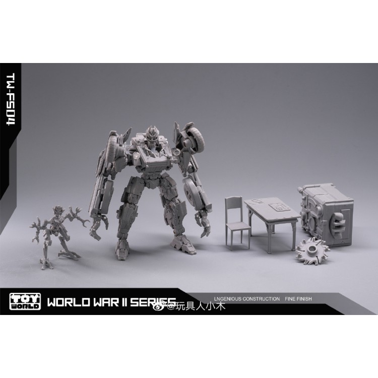 玩具聯合國★ 補貨 Toyworld TW-FS04 二戰 路障 警車 帶小比例場景 | 蝦皮購物