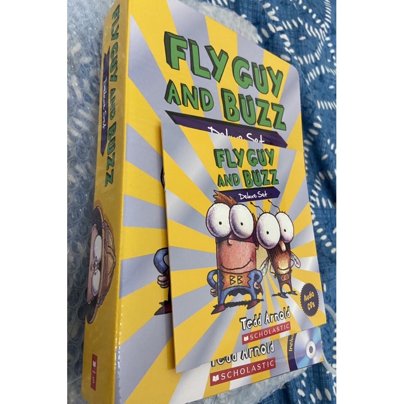 三民書局購-正版）Fly Guy and Buzz (15平裝2CD)初級英語橋梁書可加購kidsread 點讀小卡 | 蝦皮購物