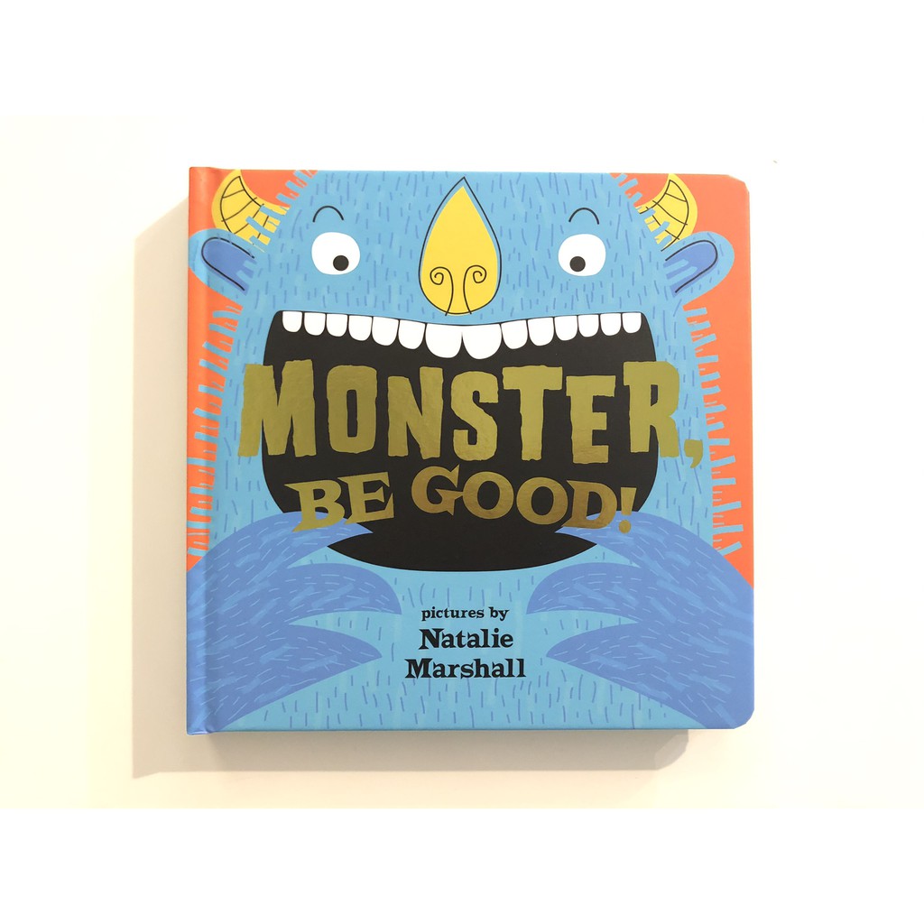 MONSTER BE GOOD｜英文故事硬頁書【麥克兒童外文書店】 | 蝦皮購物