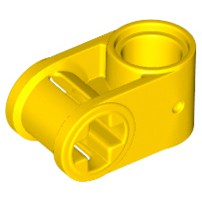 樂高 LEGO 黃色 十字孔 圓孔 轉向 連接器 6536 40146 Yellow Technic Axle Pin | 蝦皮購物