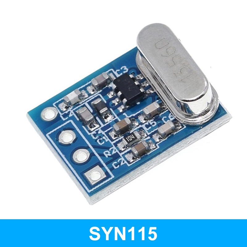 1 套 2 件 433MHZ 無線發射器接收板模塊 SYN115 SYN480R ASK/OOK 芯片 PCB 適用於 | 蝦皮購物