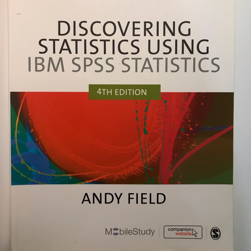 Discovering Statistics using IBM SPSS Statistics彩色原文書第4版 | 蝦皮購物